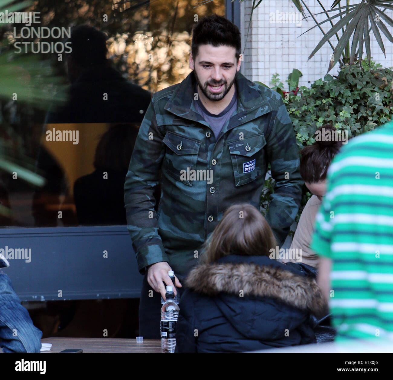 Ben Haenow outside ITV Studios Featuring: Ben Haenow Where: London ...