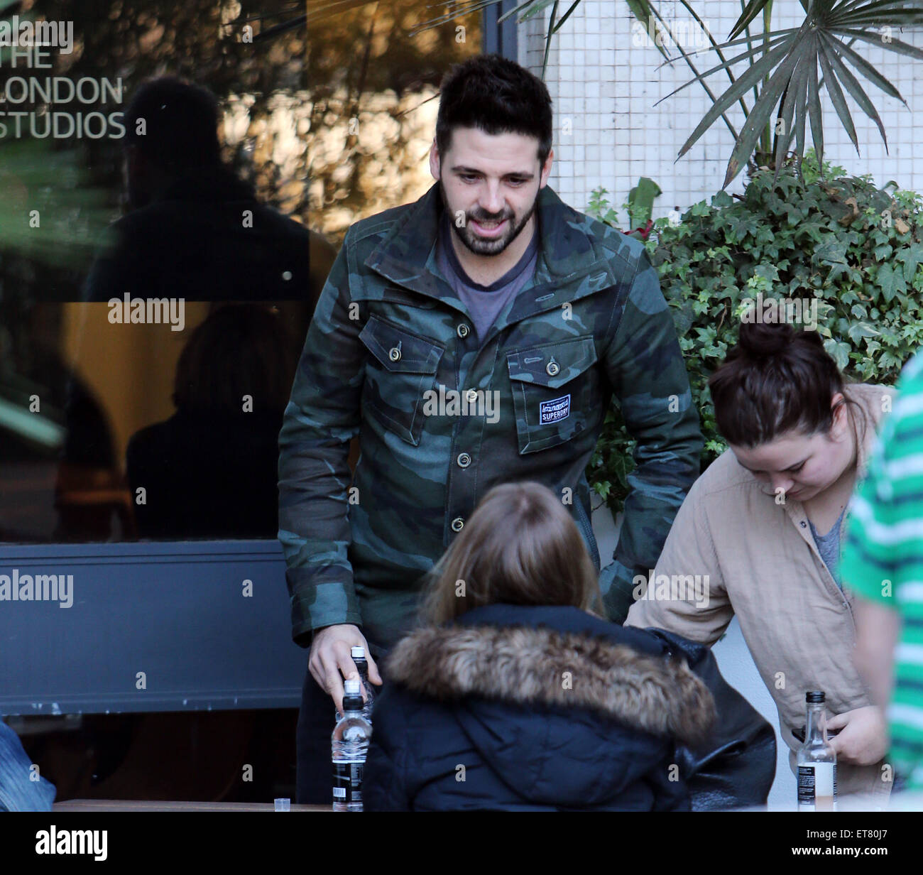 Ben Haenow outside ITV Studios Featuring: Ben Haenow Where: London ...