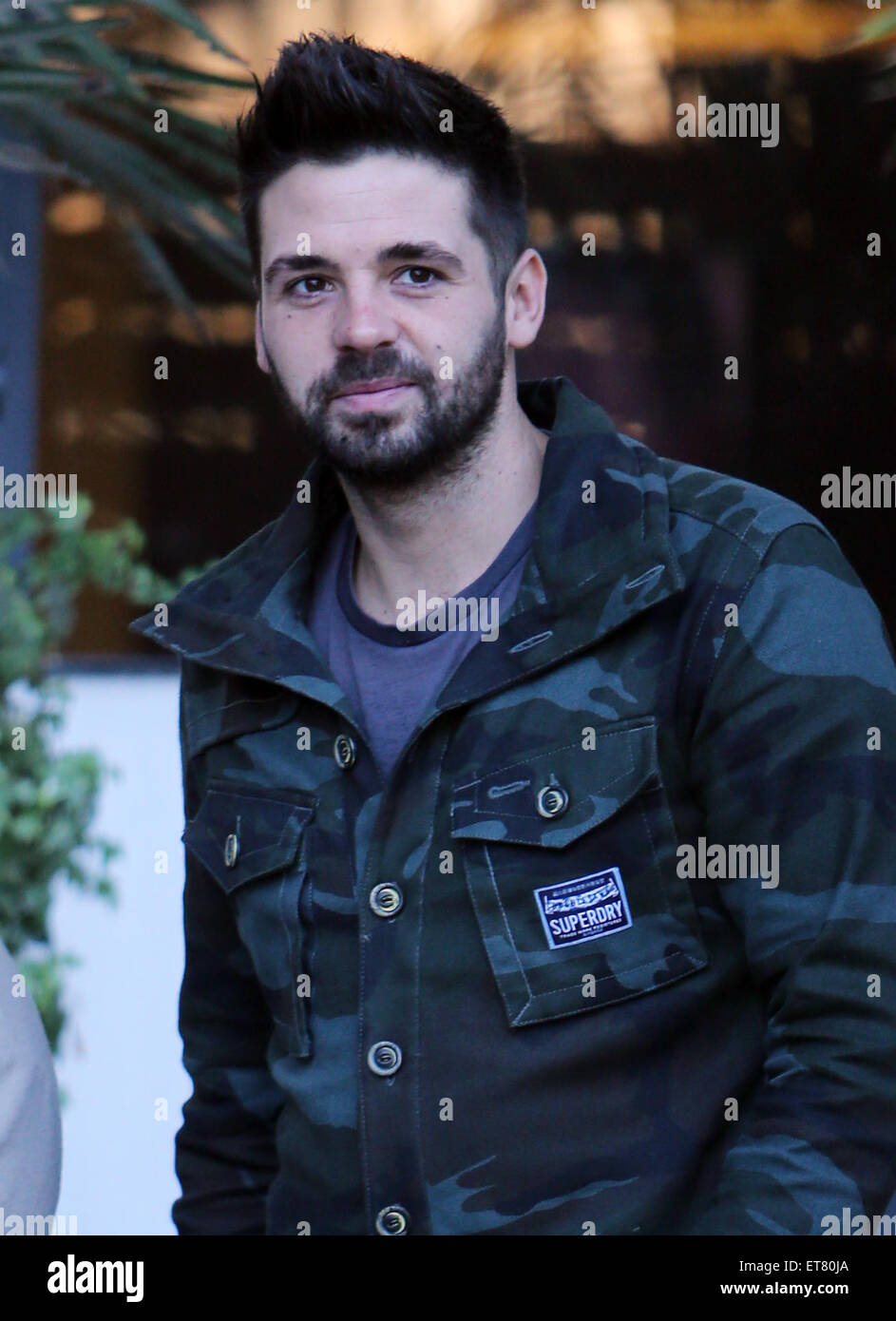 Ben Haenow outside ITV Studios Featuring: Ben Haenow Where: London ...
