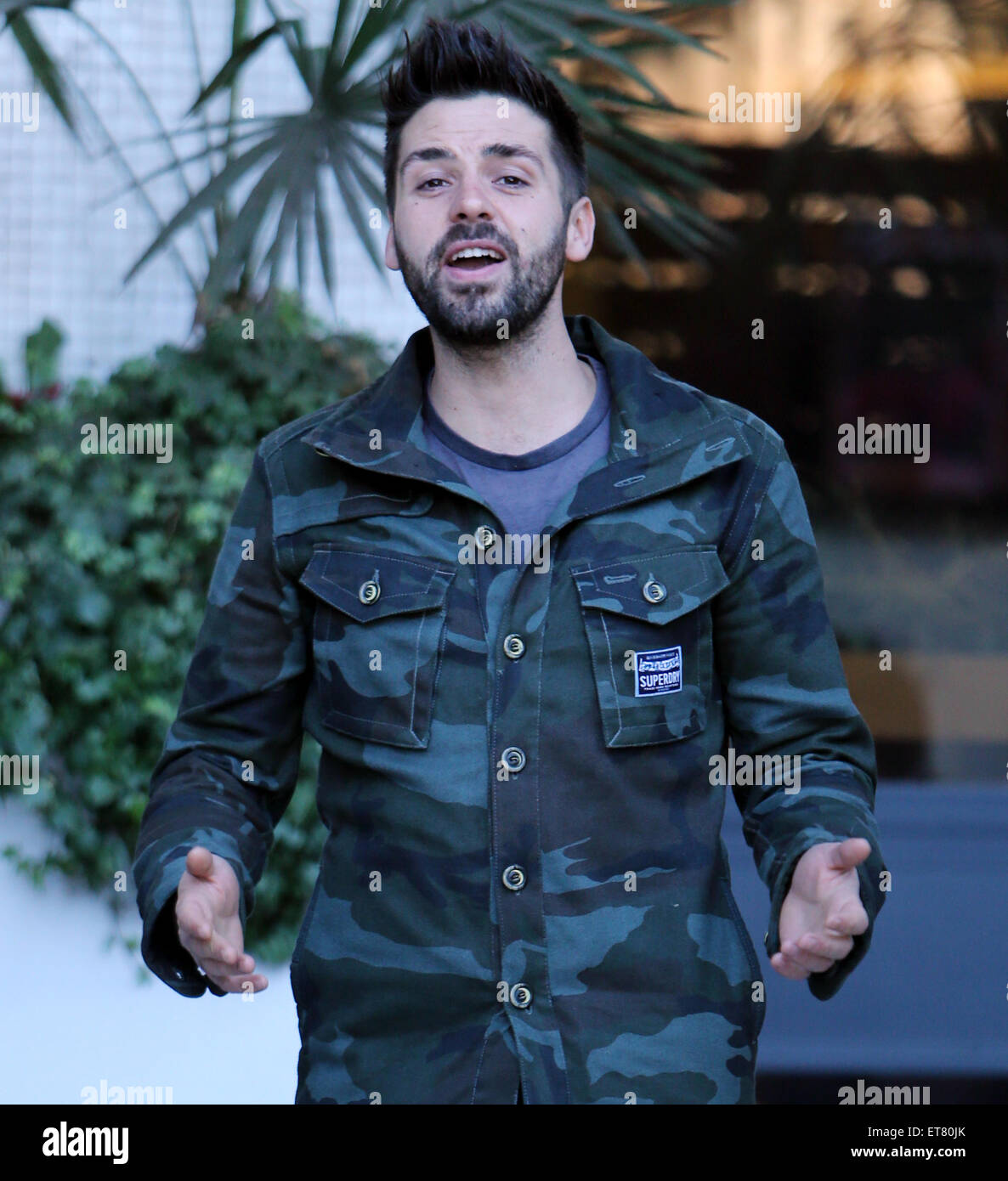 Ben Haenow outside ITV Studios Featuring: Ben Haenow Where: London ...