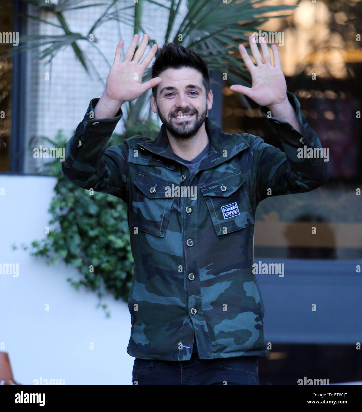 Ben Haenow outside ITV Studios Featuring: Ben Haenow Where: London ...