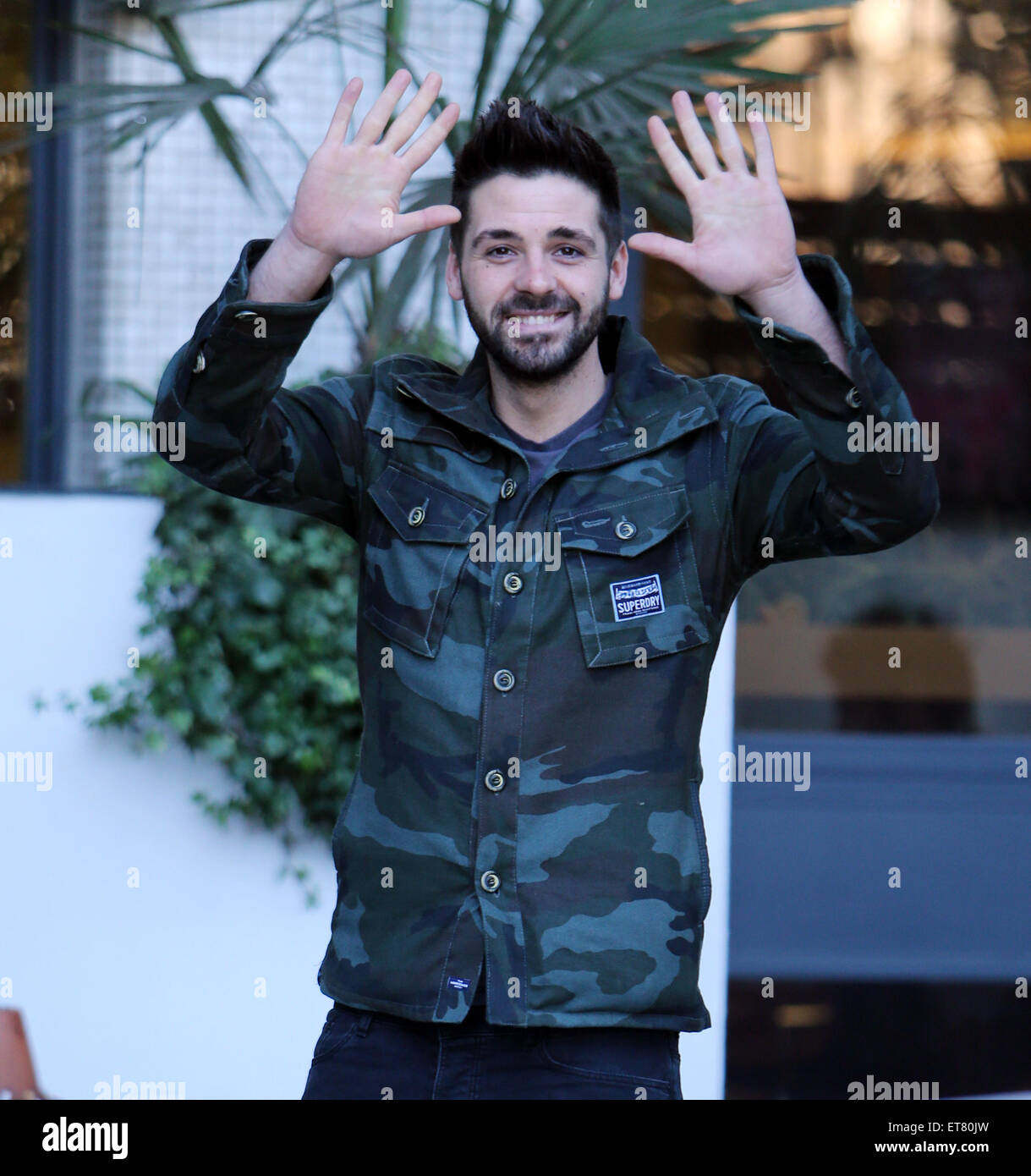 Ben Haenow outside ITV Studios Featuring: Ben Haenow Where: London ...