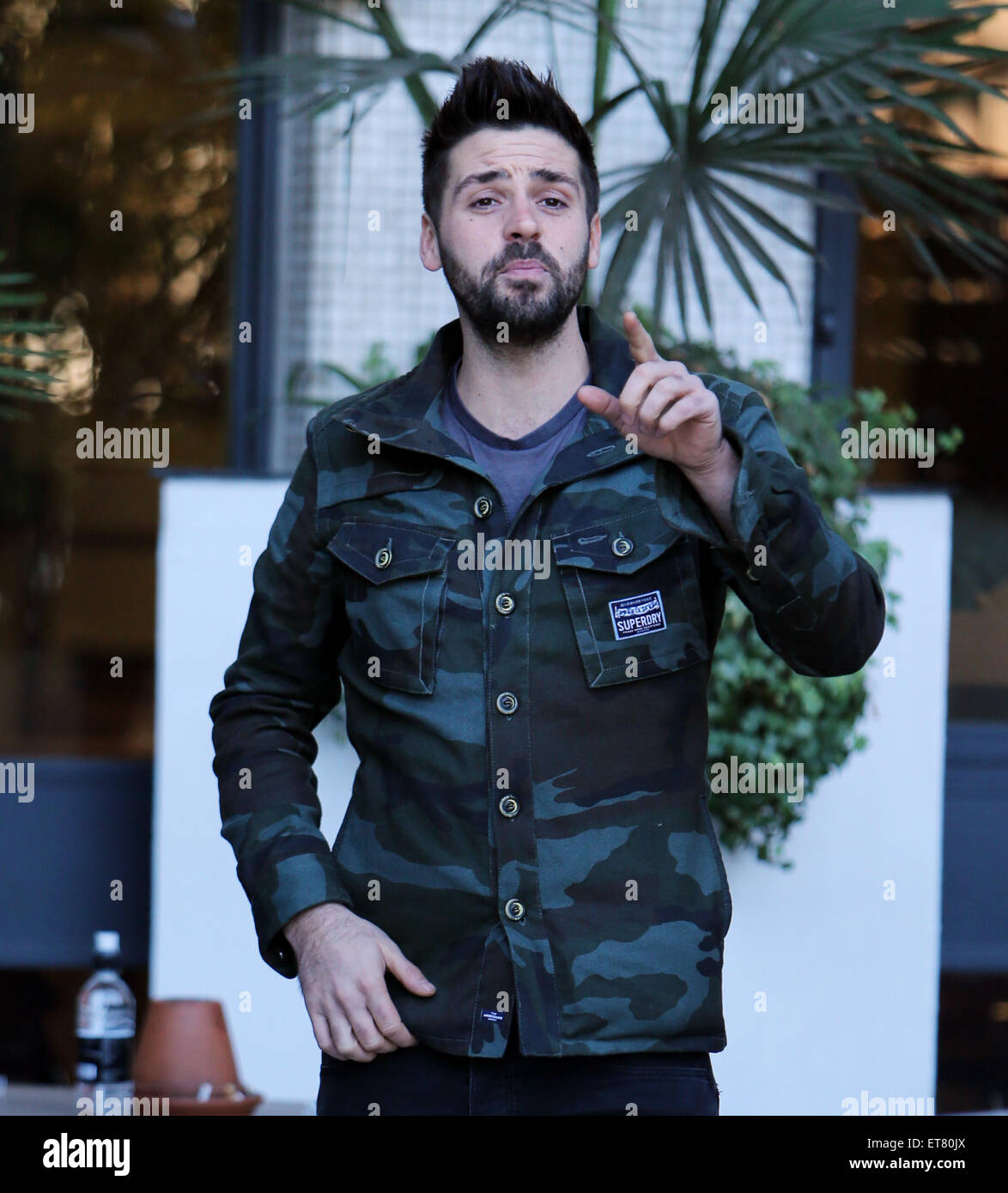 Ben Haenow outside ITV Studios Featuring: Ben Haenow Where: London ...