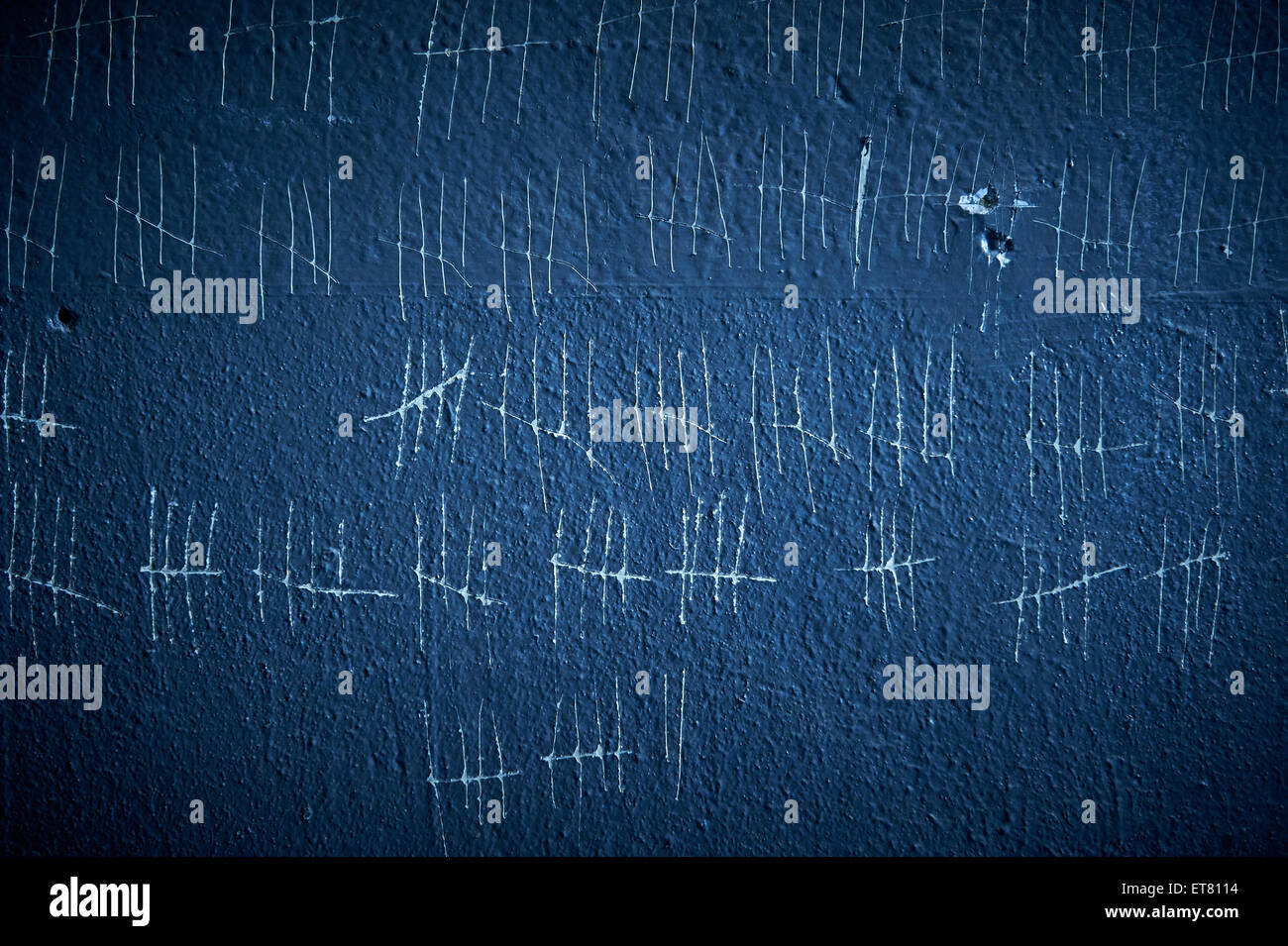 Tally wall hi-res stock photography and images - Alamy