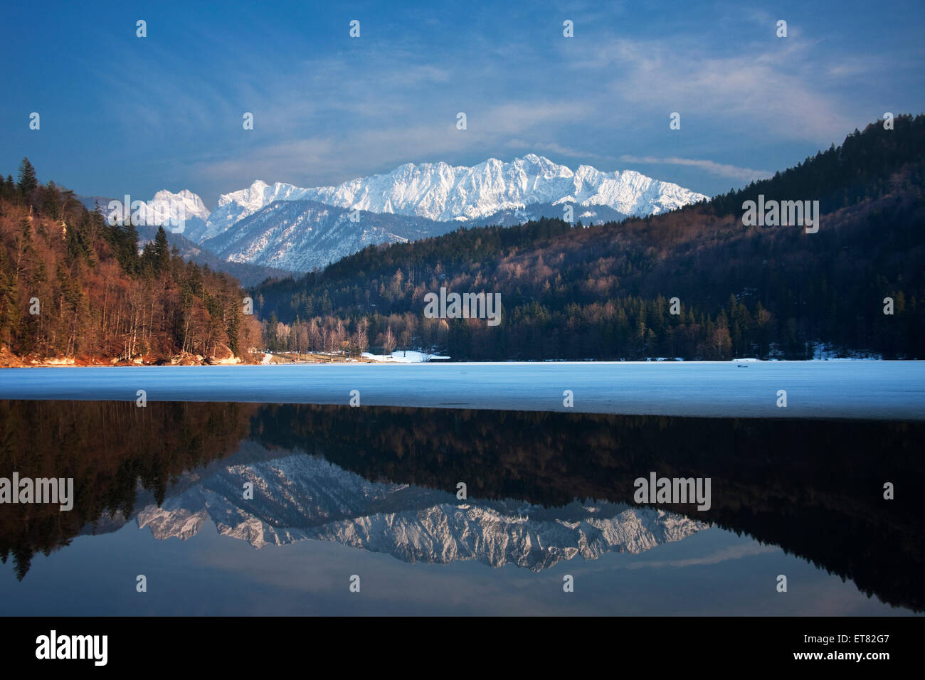 Hechtsee is a lake of Tyrol, Austria Stock Photo - Alamy
