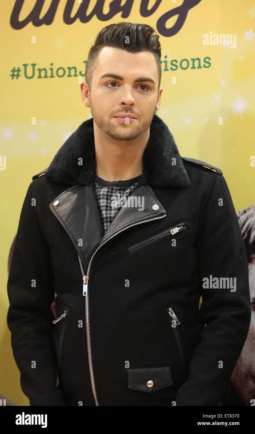 Union J sign copies of their new album 'You Got It All' at Morrisons ...