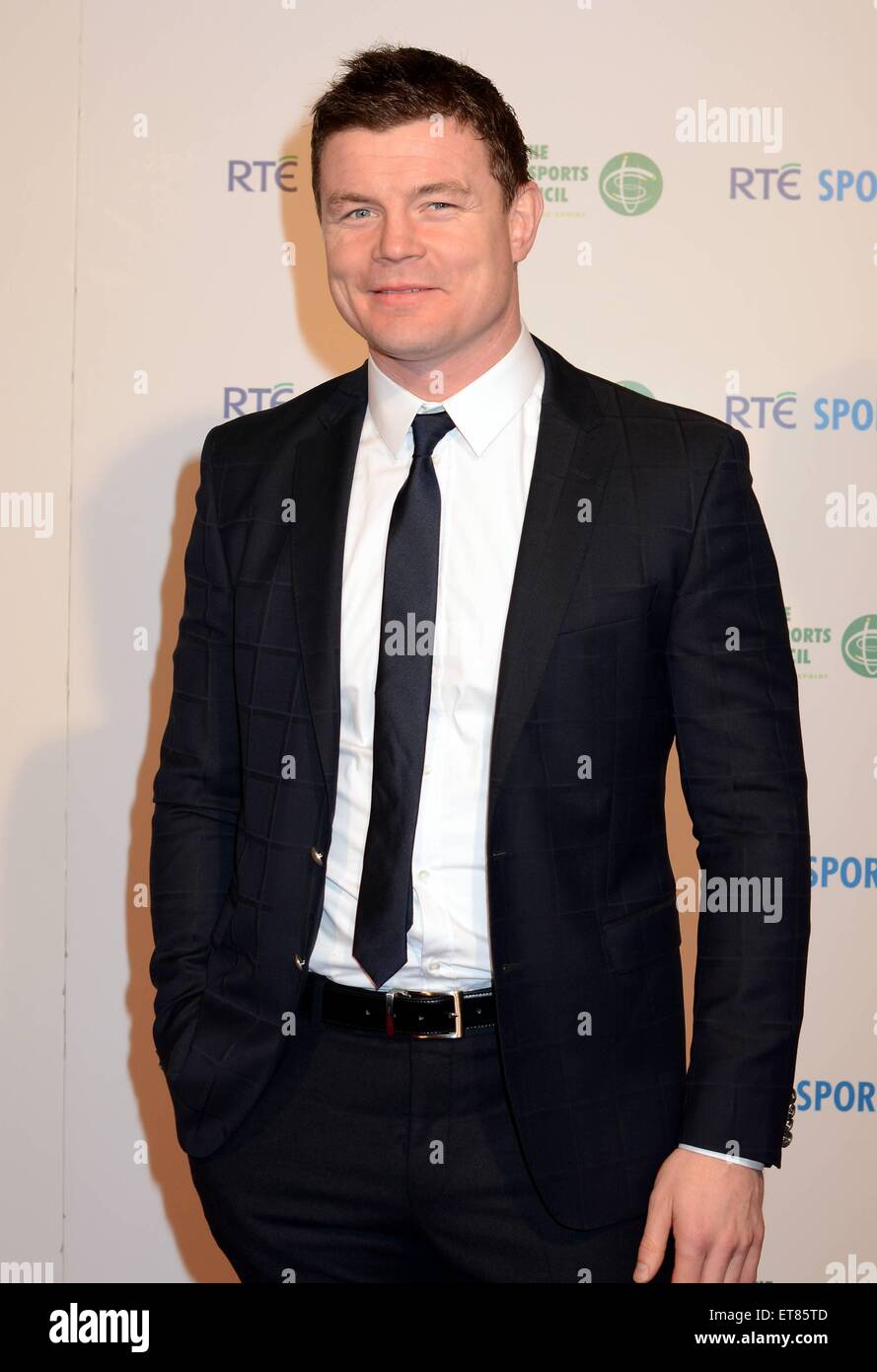 RTE Sport Awards 2014 Featuring: Brian O'Driscoll Where: Dublin ...
