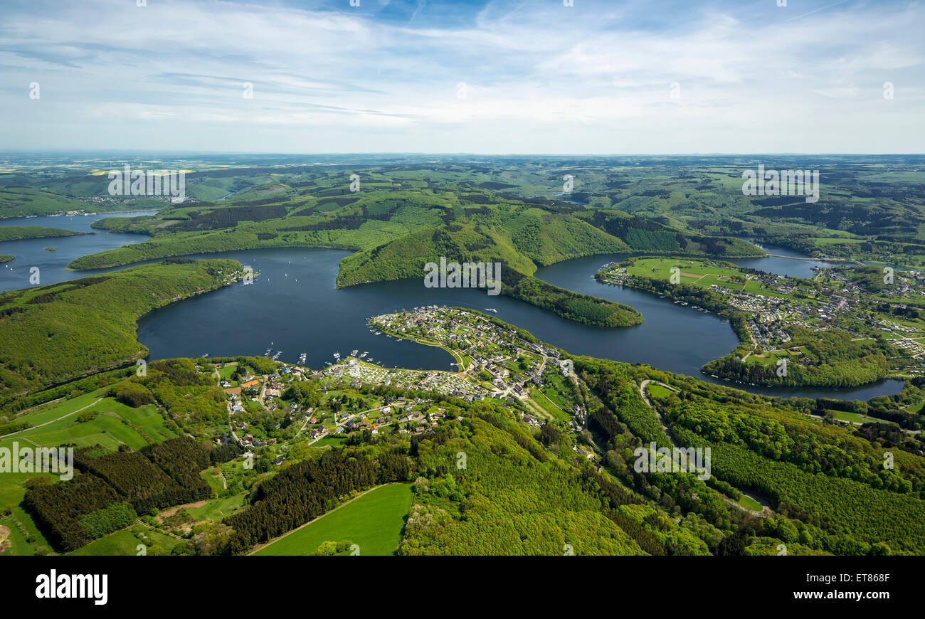 Rur Reservoir, Rur Dam, Simmerath, Eifel, North Rhine-Westphalia ...