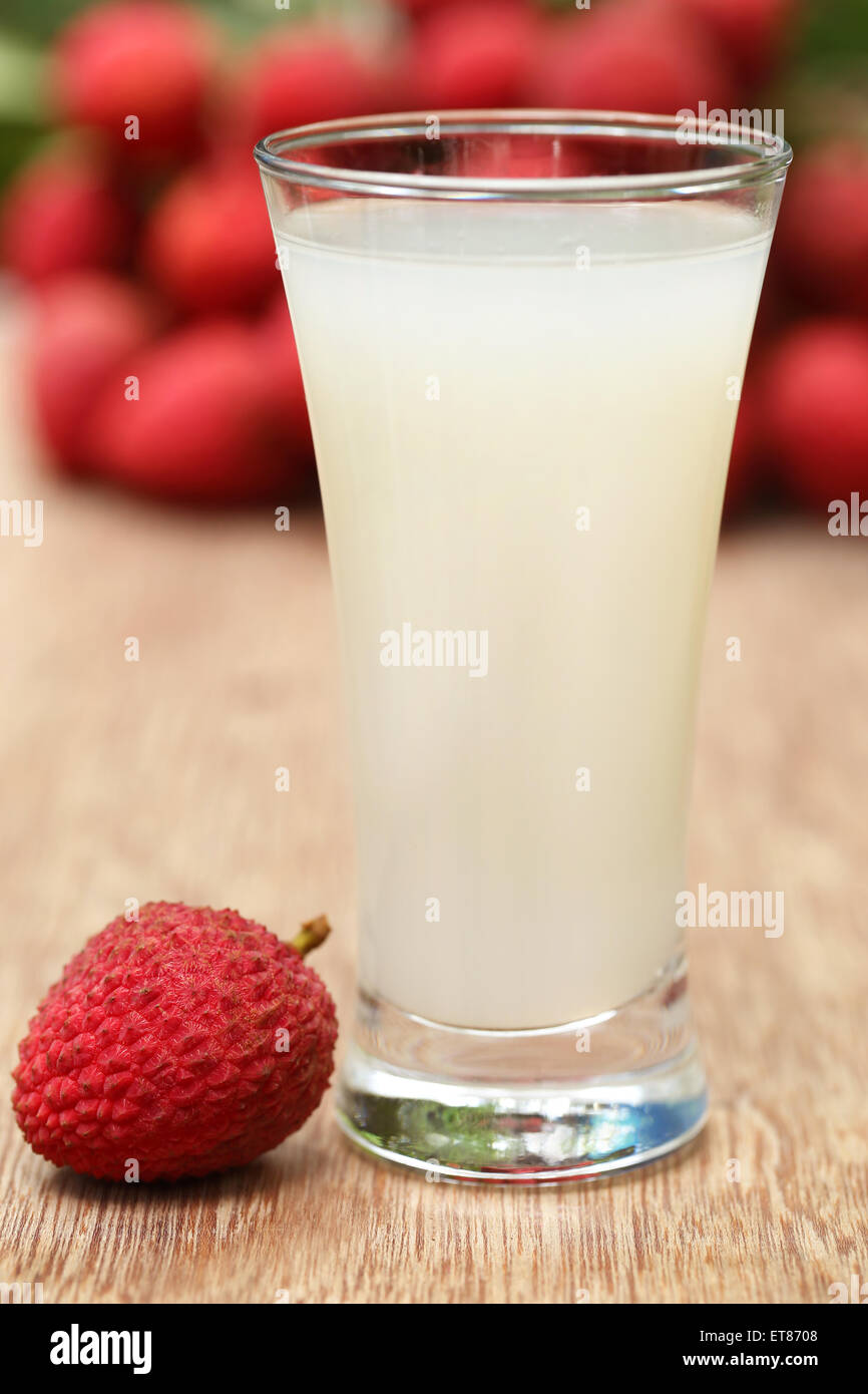 Lychee juice hi-res stock photography and images - Alamy