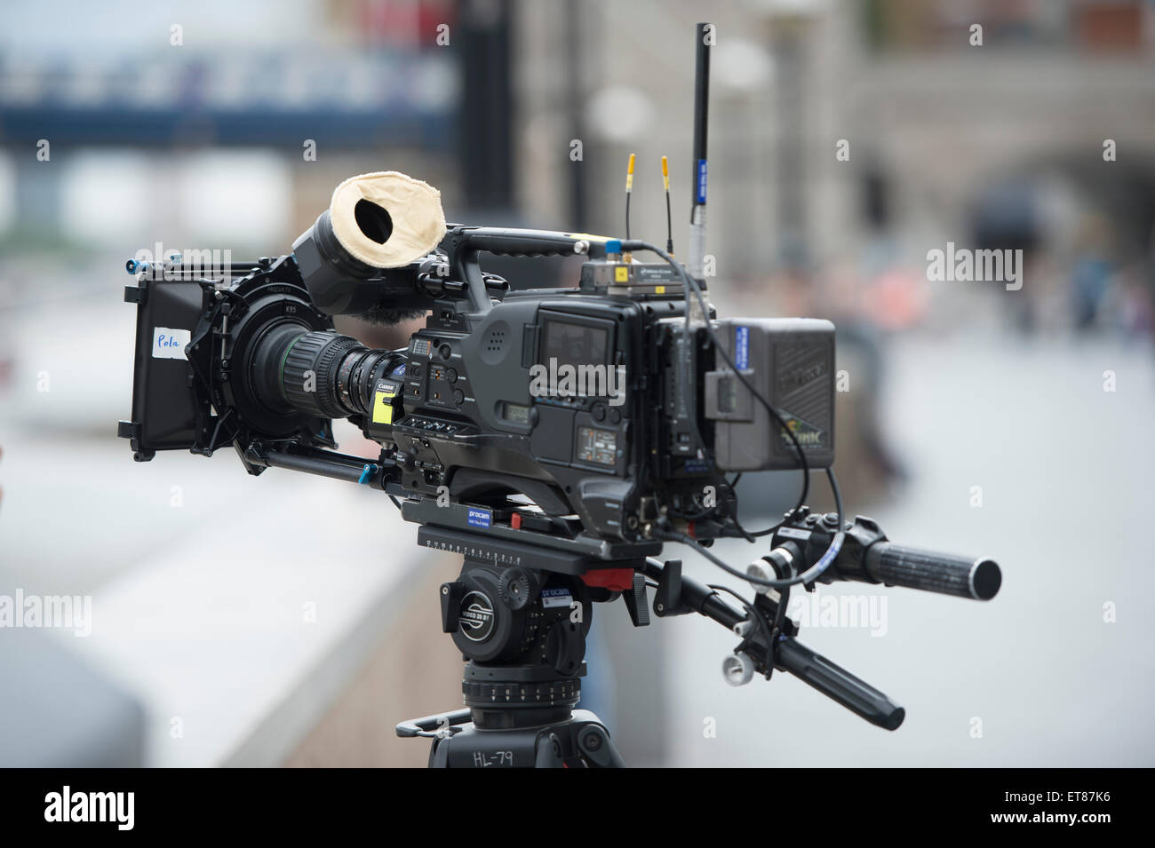 Tv camera viewfinder hi-res stock photography and images - Alamy