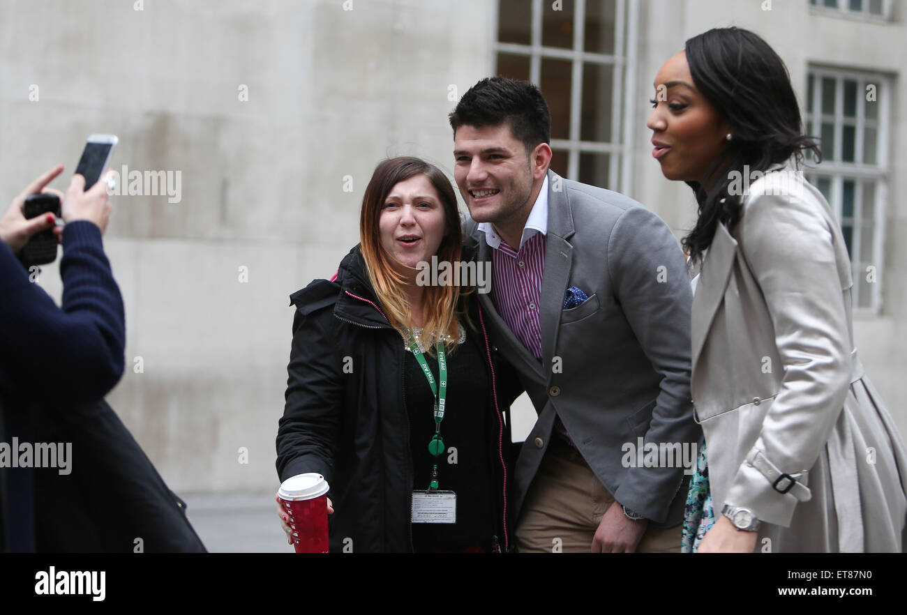 Mark Wright, winner of The Apprentice 2014 and runner up Bianca Miller ...