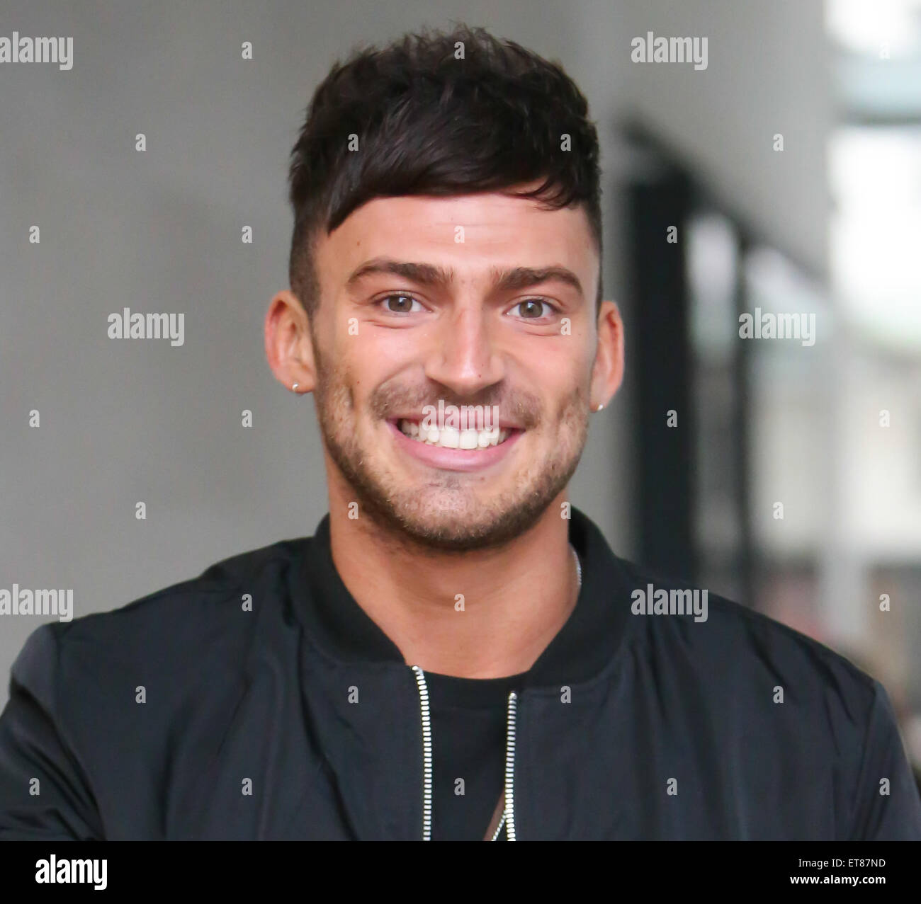 X Factor finalist and I'm A Celeb runner up Jake Quickenden arrives at ...
