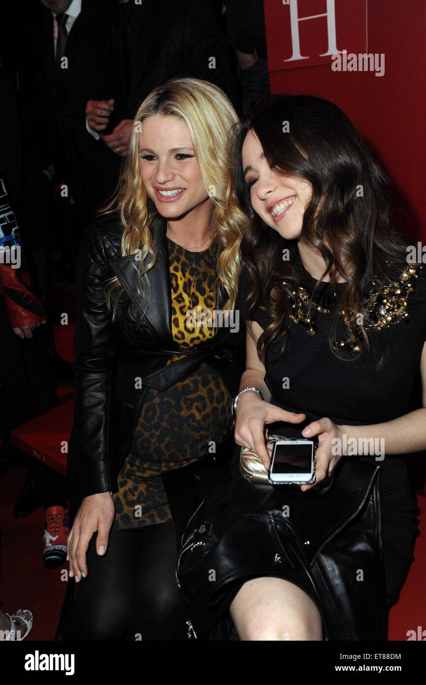 Milan Fashion Week Autumn/Winter 2015 - Versace - Front Row Featuring ...