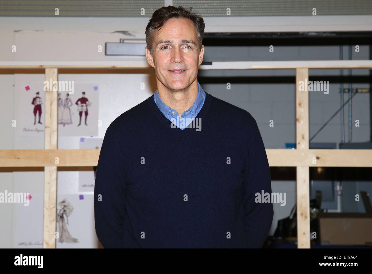 Media day for the Broadway musical 'Gigi' held at the New 42nd Street ...