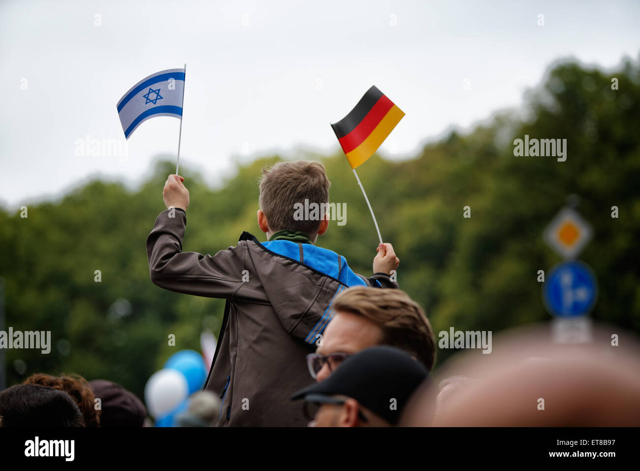 Berlin, Germany, Protest Never again Judeophobia Stock Photo - Alamy