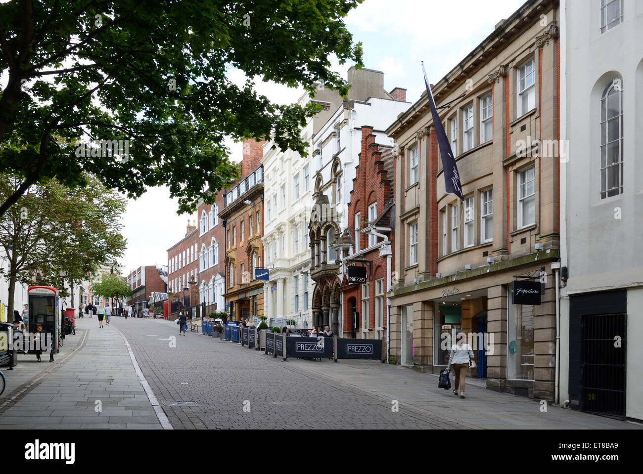 Low Pavement, Nottingham. England Stock Photo - Alamy