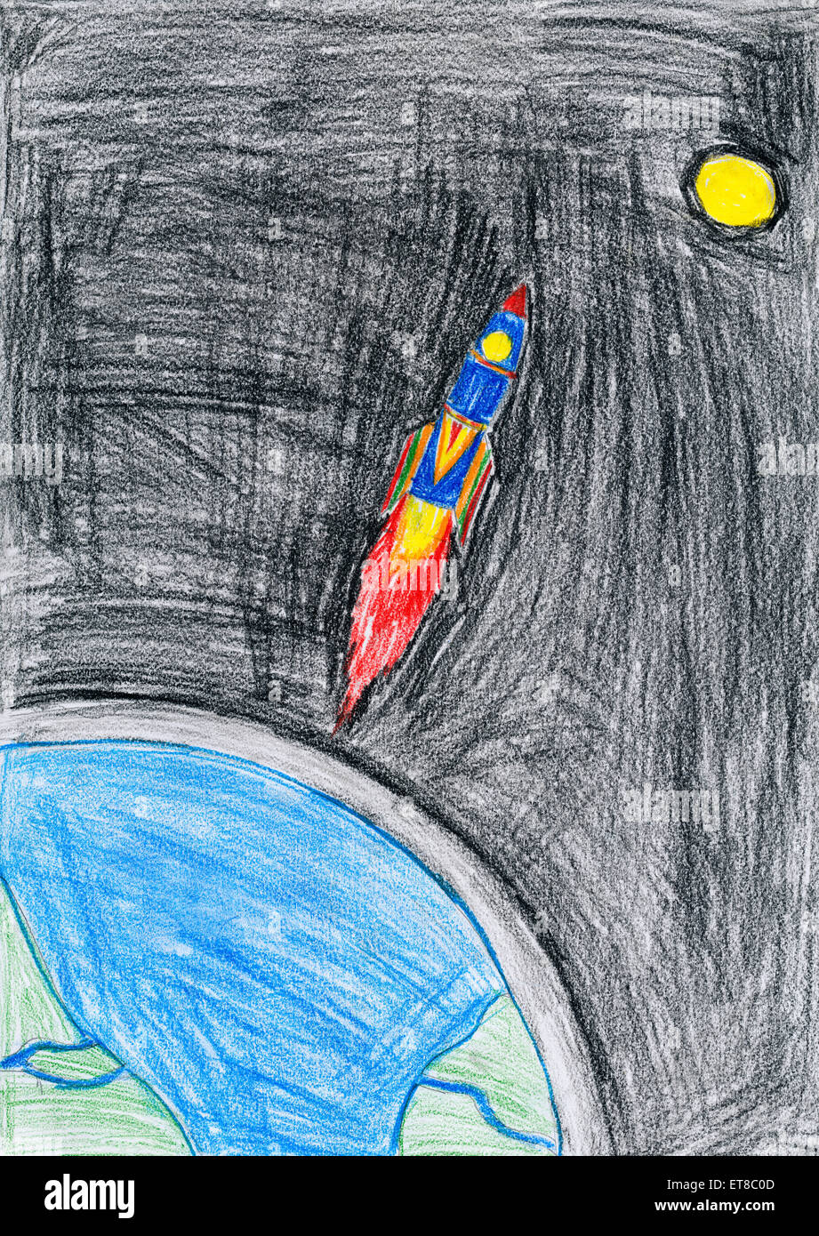 Nasa Spaceship Drawing