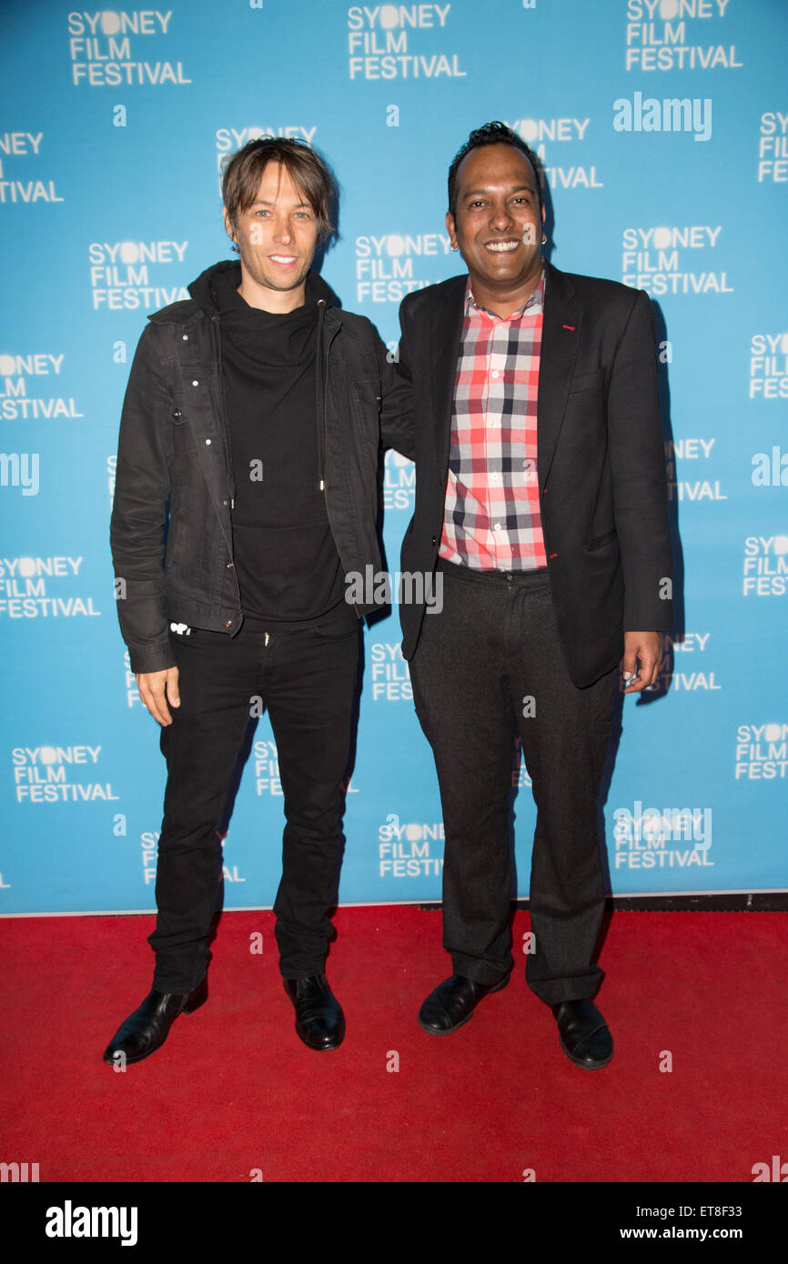 Sydney, Australia. 12 June 2015. Pictured, L-R: Director Sean Baker and ...