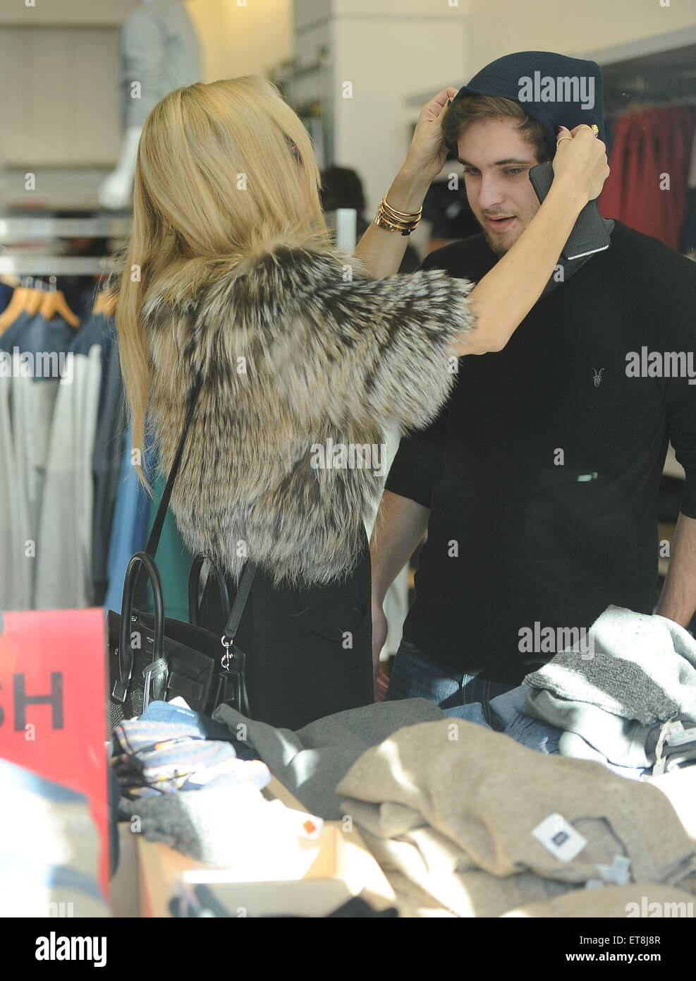 Rachel Zoe power shops at The Gap Featuring: Rachel Zoe Where: Los ...