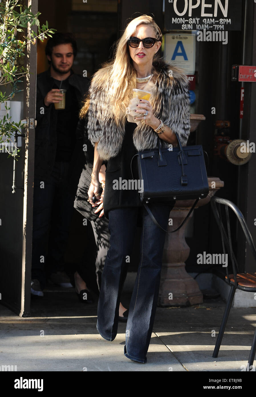 Rachel Zoe power shops at The Gap Featuring: Rachel Zoe Where: Los ...
