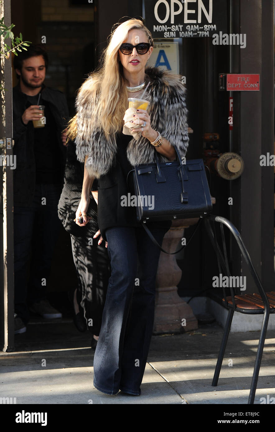 Rachel Zoe power shops at The Gap Featuring: Rachel Zoe Where: Los ...
