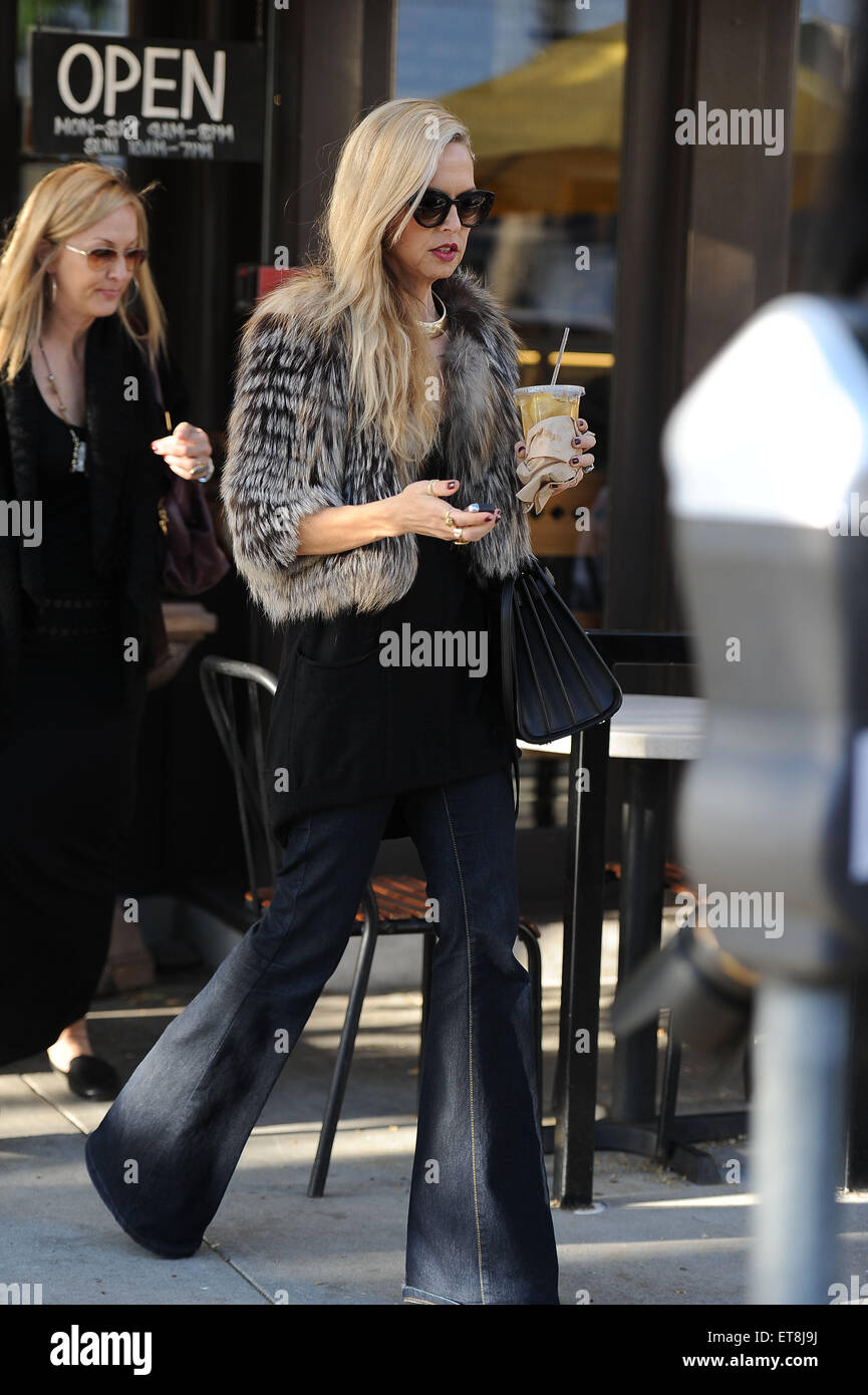 Rachel Zoe power shops at The Gap Featuring: Rachel Zoe Where: Los ...
