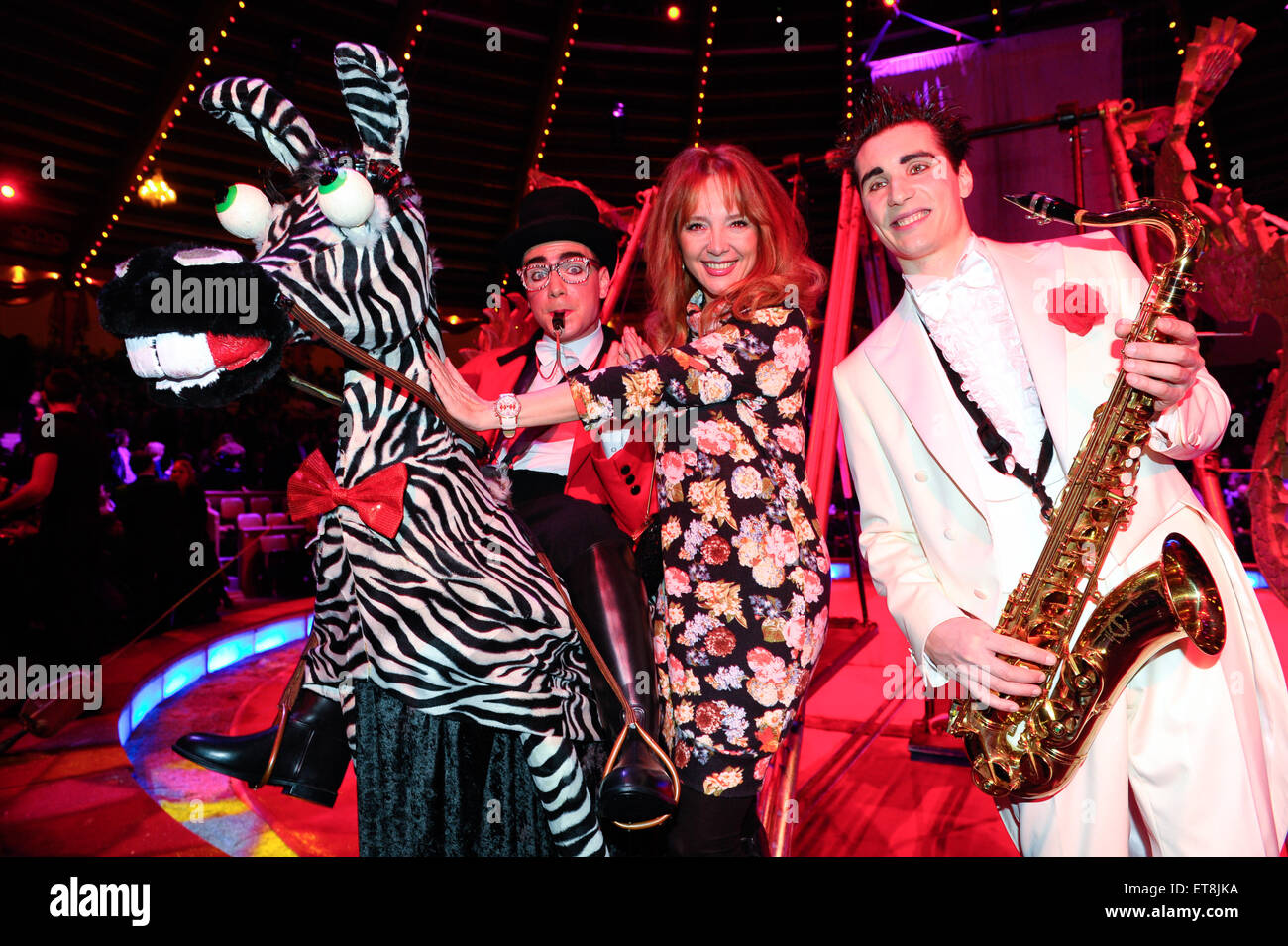 Premiere of the winter program of circus Krone Featuring: Cornelia ...