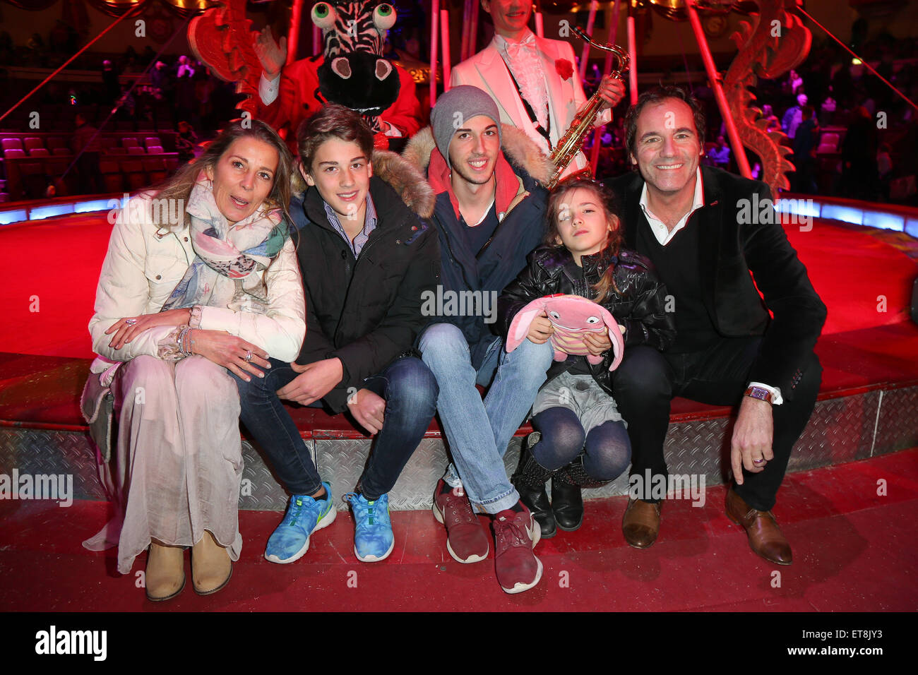 Premiere of the winter program of circus Krone Featuring: Thomas Ohrner ...