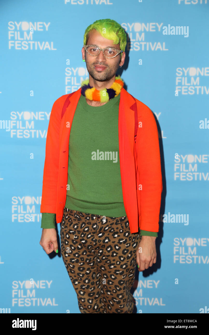 Sydney, Australia. 12 June 2015. Pictured: Fashion designer Gary Bigeni ...
