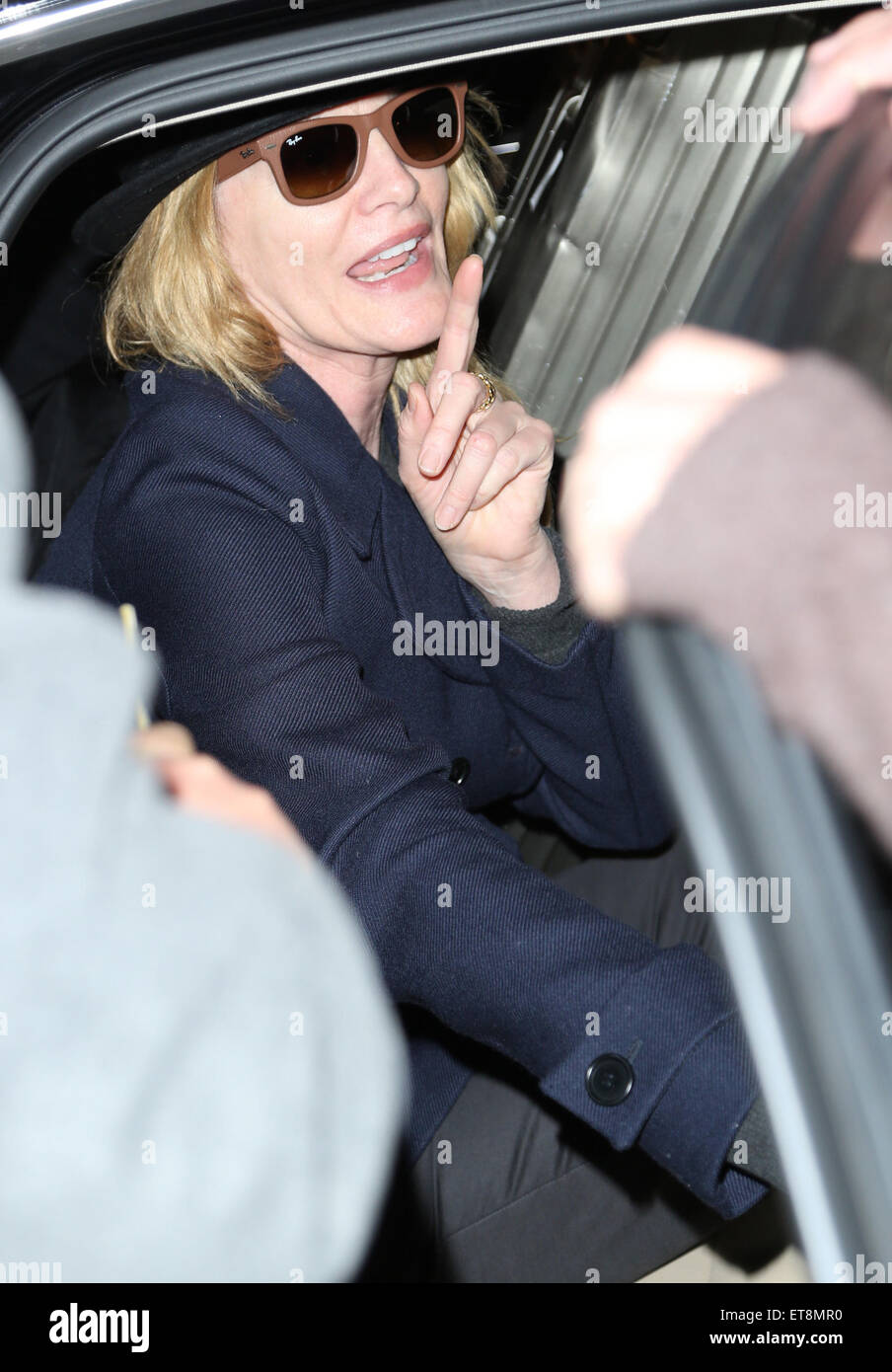 Rene Russo signs autographs for fans at Los Angeles International ...