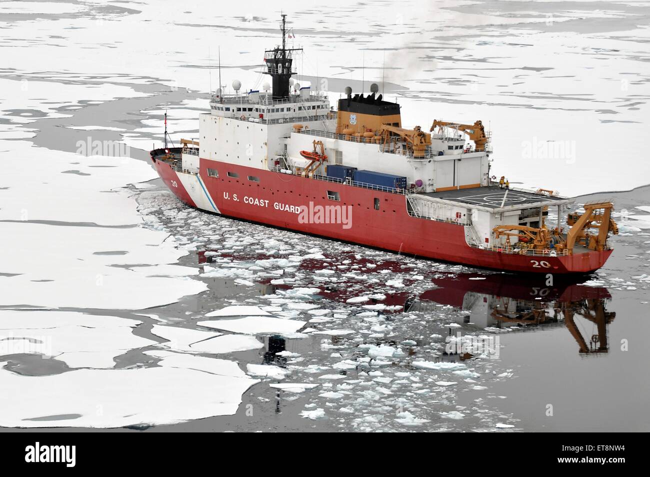 Ice breaker and arctic ocean and aerial hi-res stock photography and ...