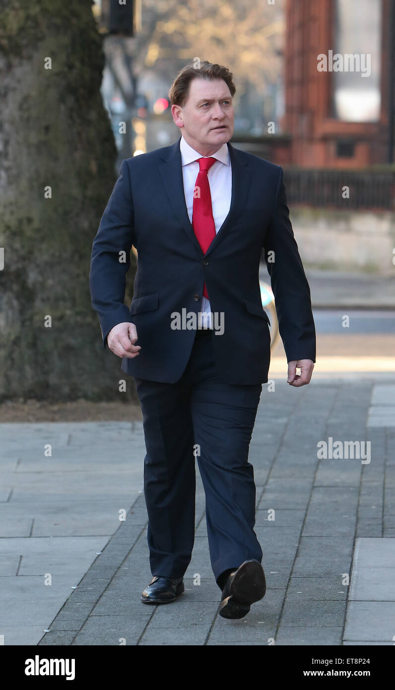Eric Joyce, Independent MP for Falkirk, arrives at Westminster ...