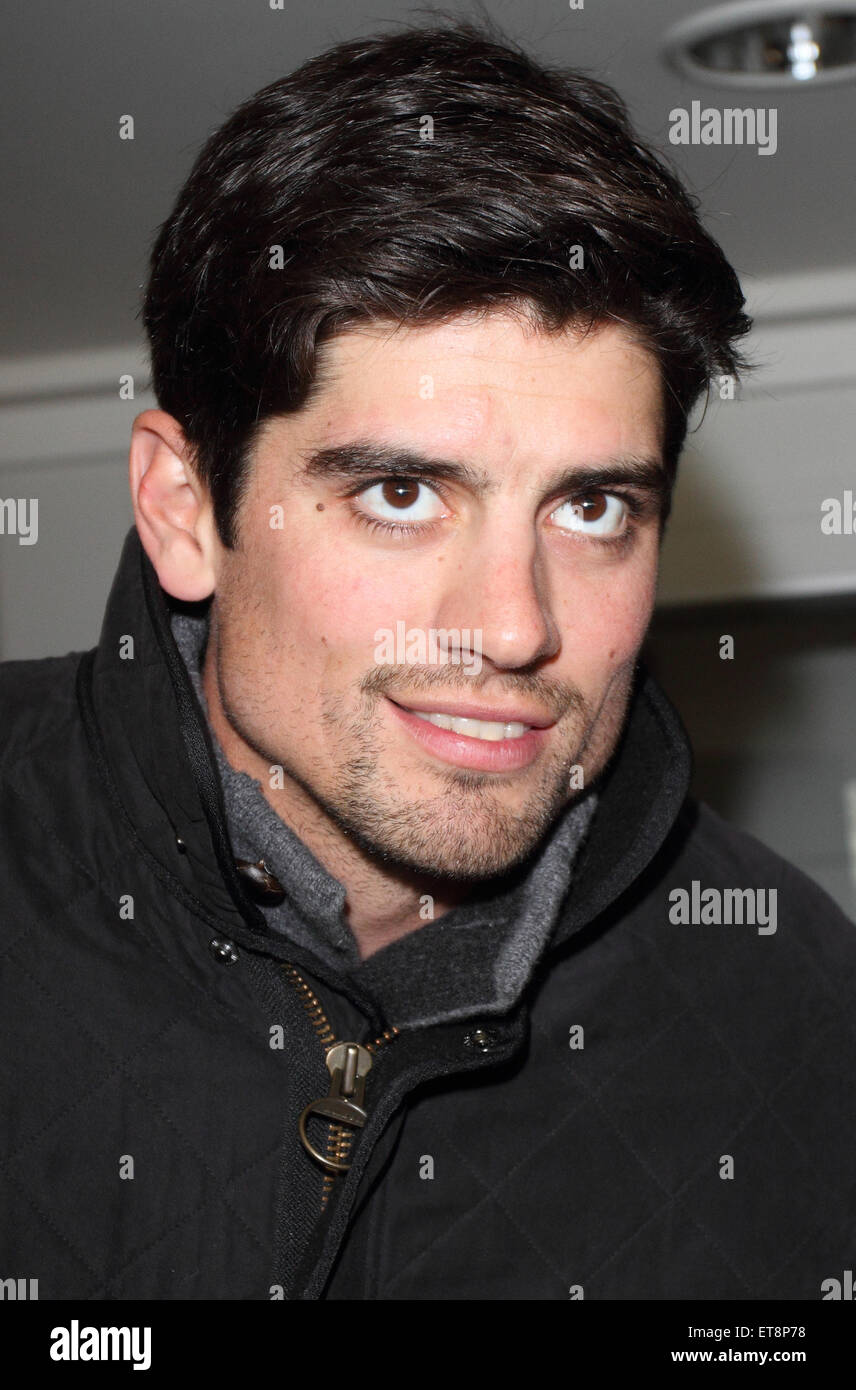 England cricket captain Alastair Cook opens Henlow Park Pavilion ...