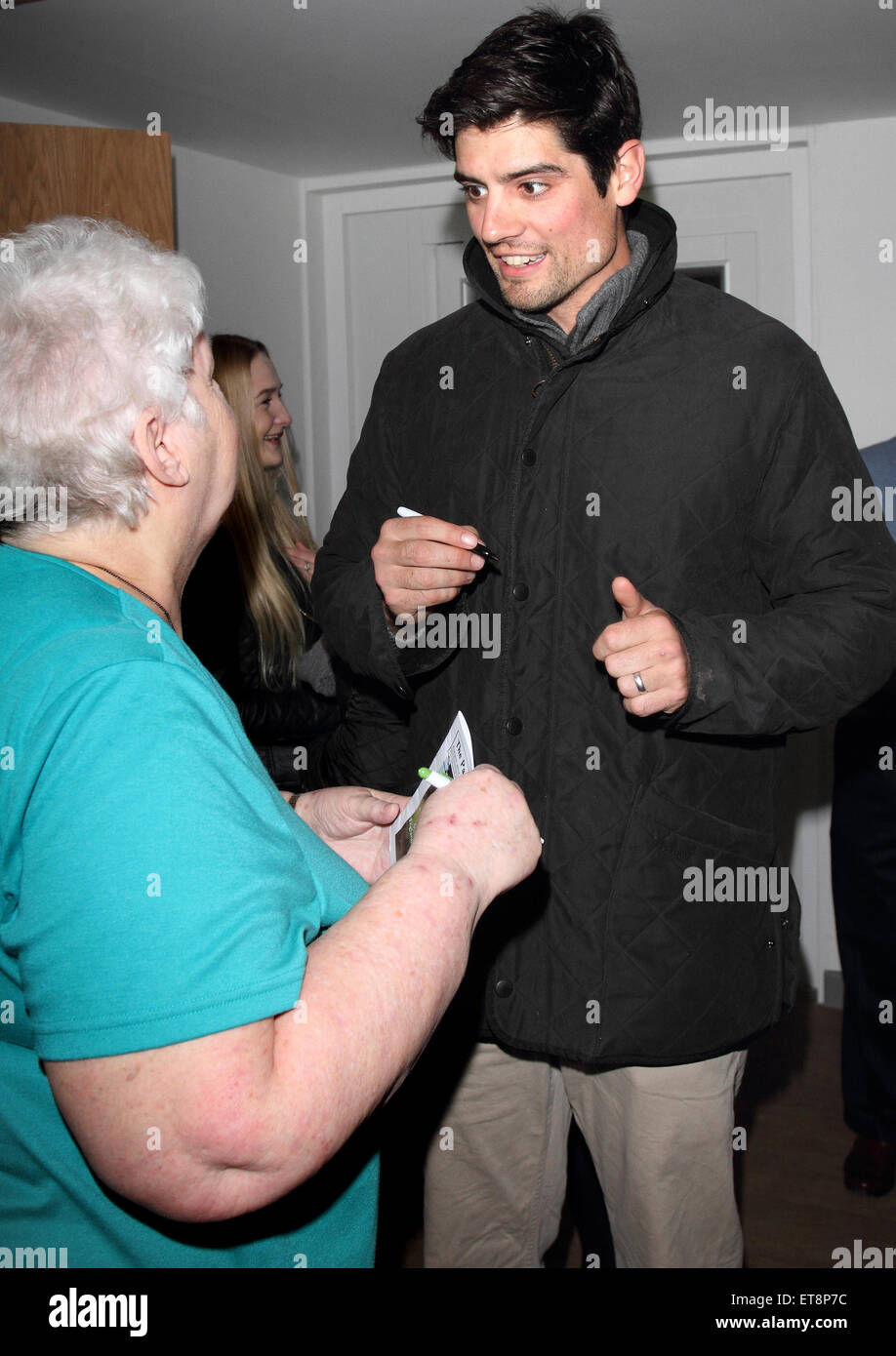 England cricket captain Alastair Cook opens Henlow Park Pavilion ...