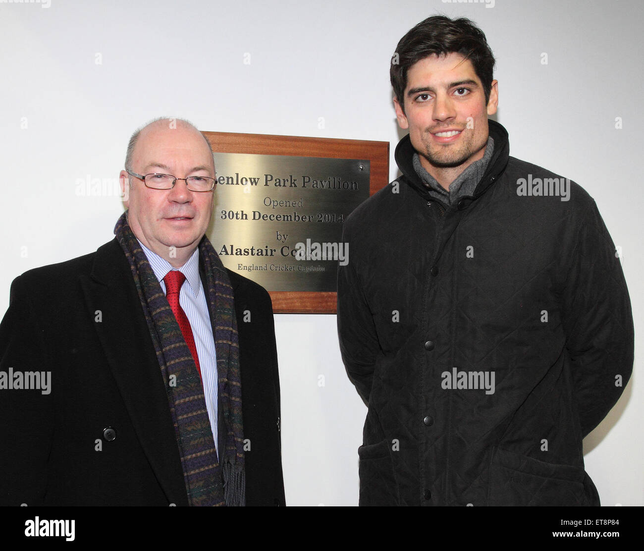 England cricket captain Alastair Cook opens Henlow Park Pavilion ...