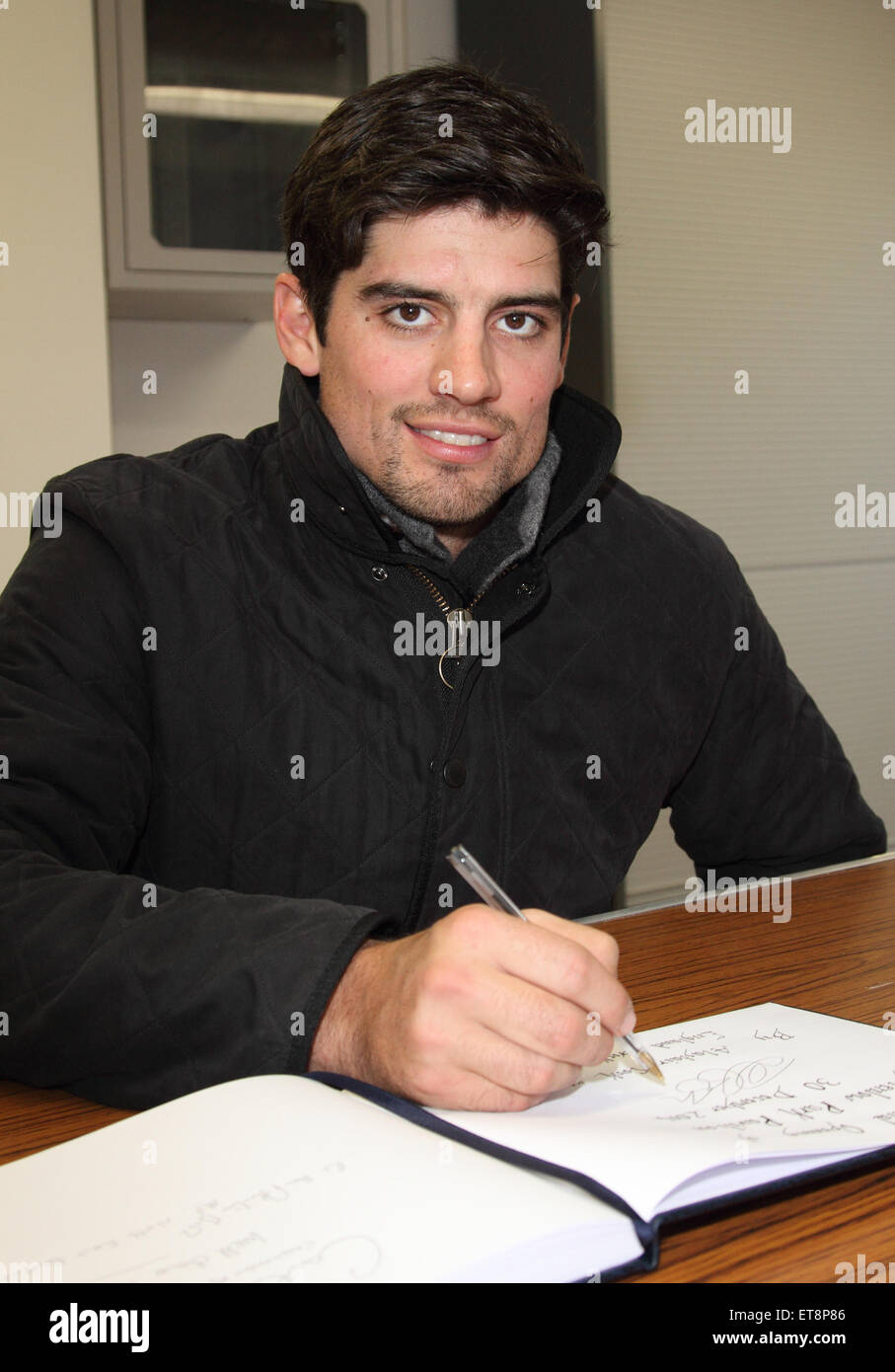 England cricket captain Alastair Cook opens Henlow Park Pavilion ...