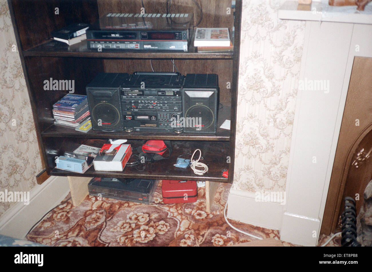 Interior of 25 Cromwell Street Gloucester Frederick West accused of ...