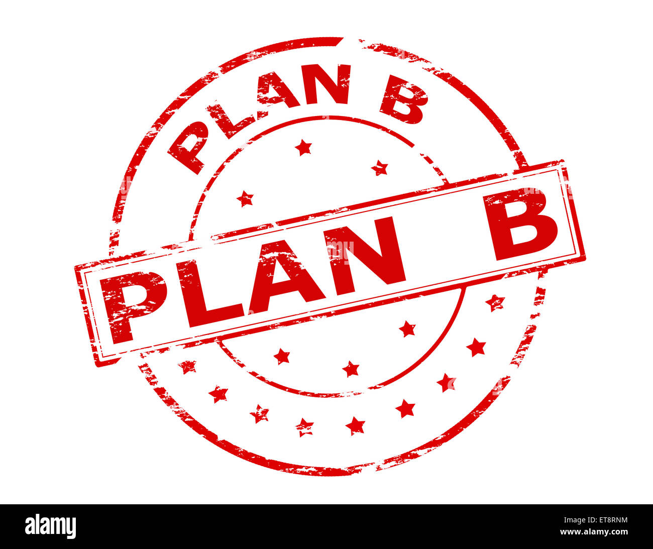 Rubber stamp with text plan b inside, vector illustration Stock Photo ...