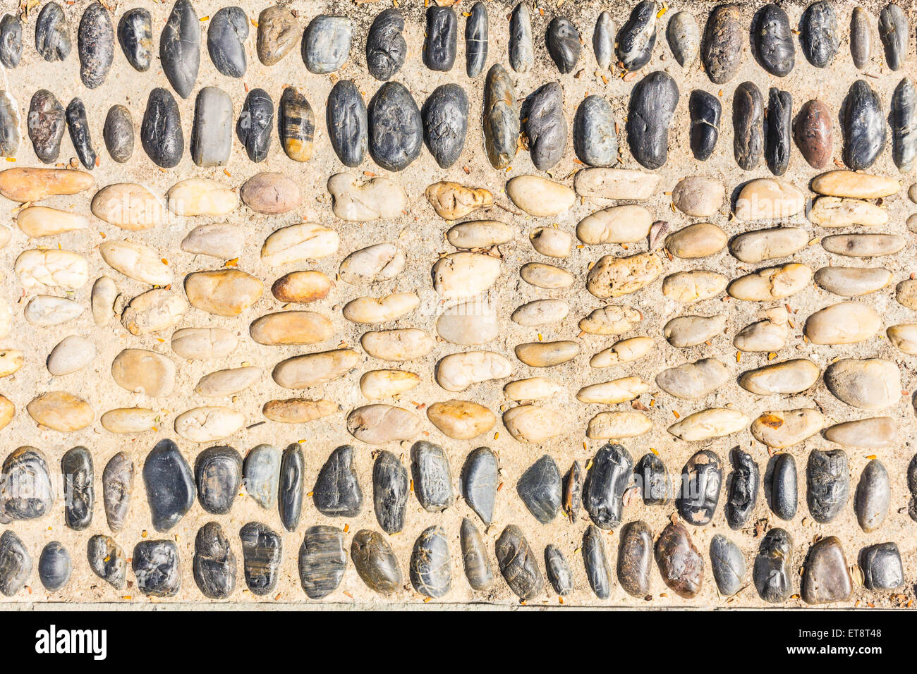 Pavement markings visible surface of the stone Stock Photo - Alamy