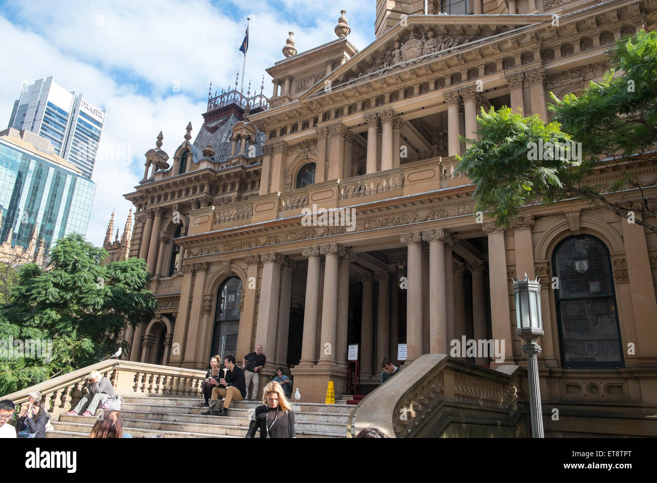 City of Sydney council offices town Hall building in George Street ...