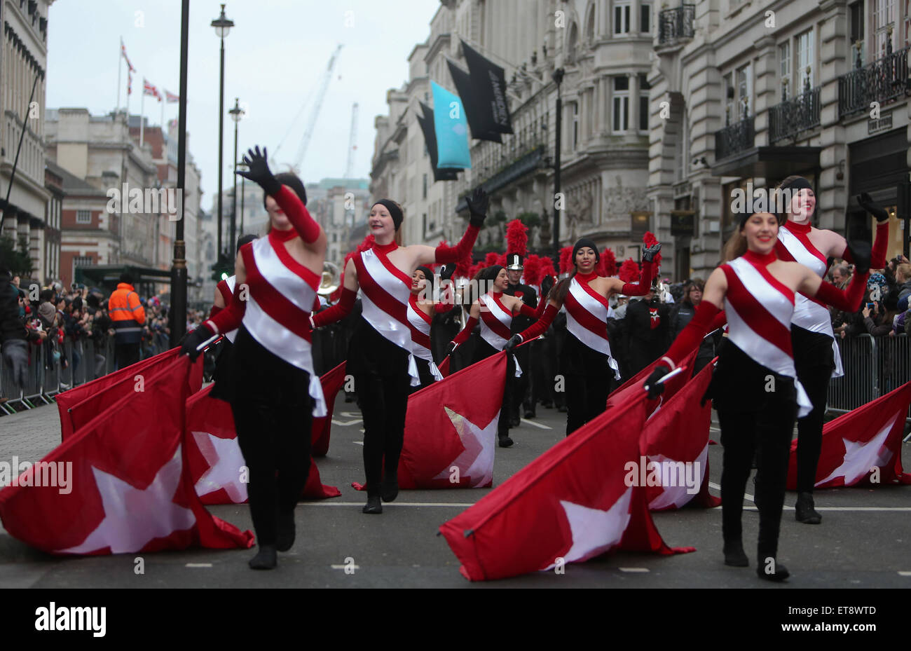London's New Year's Day Parade Featuring: Participant Where: London ...