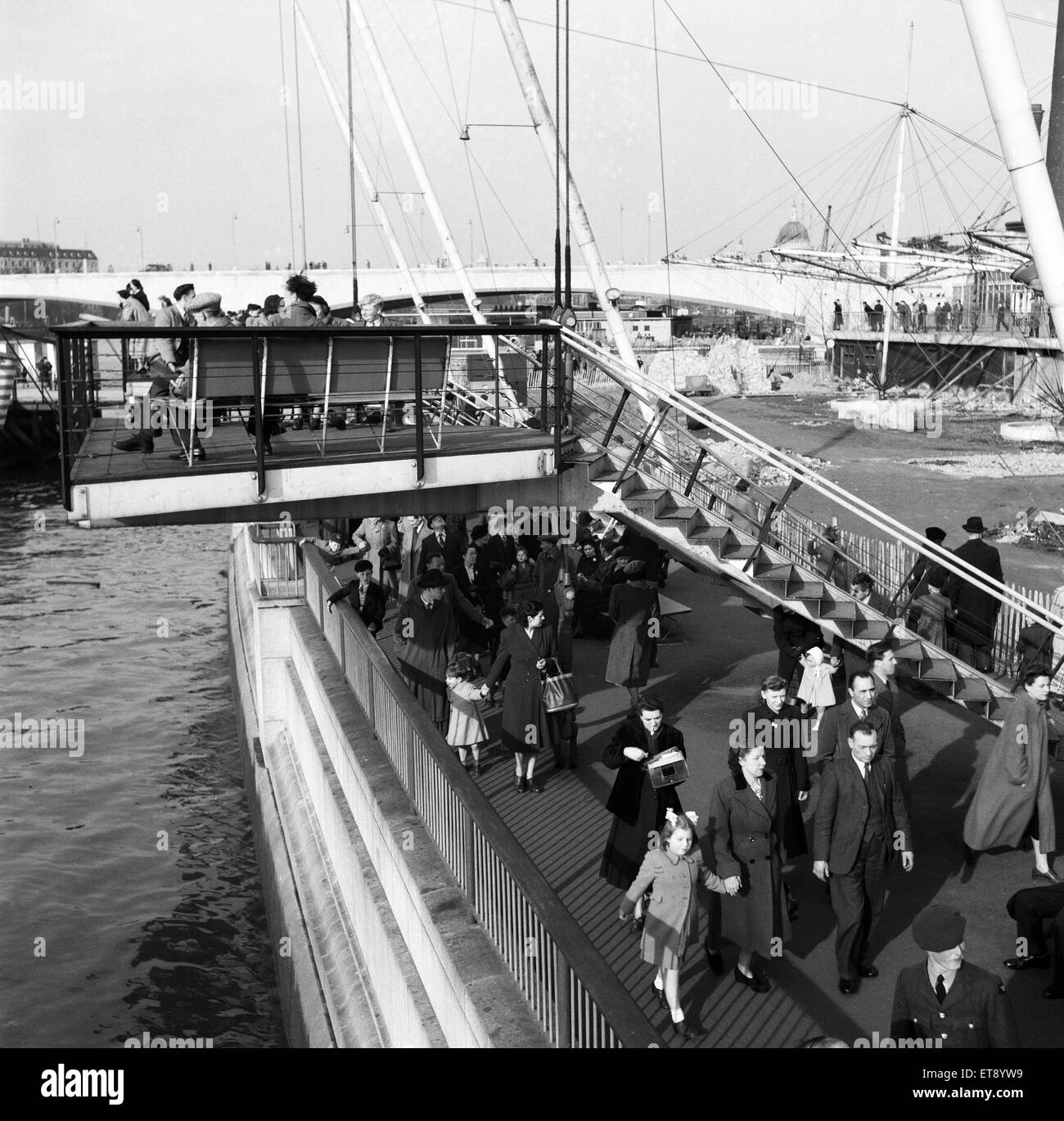 South bank on river Black and White Stock Photos & Images - Alamy