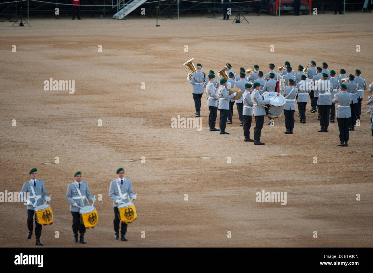 Concert band of the german army hi-res stock photography and images - Alamy
