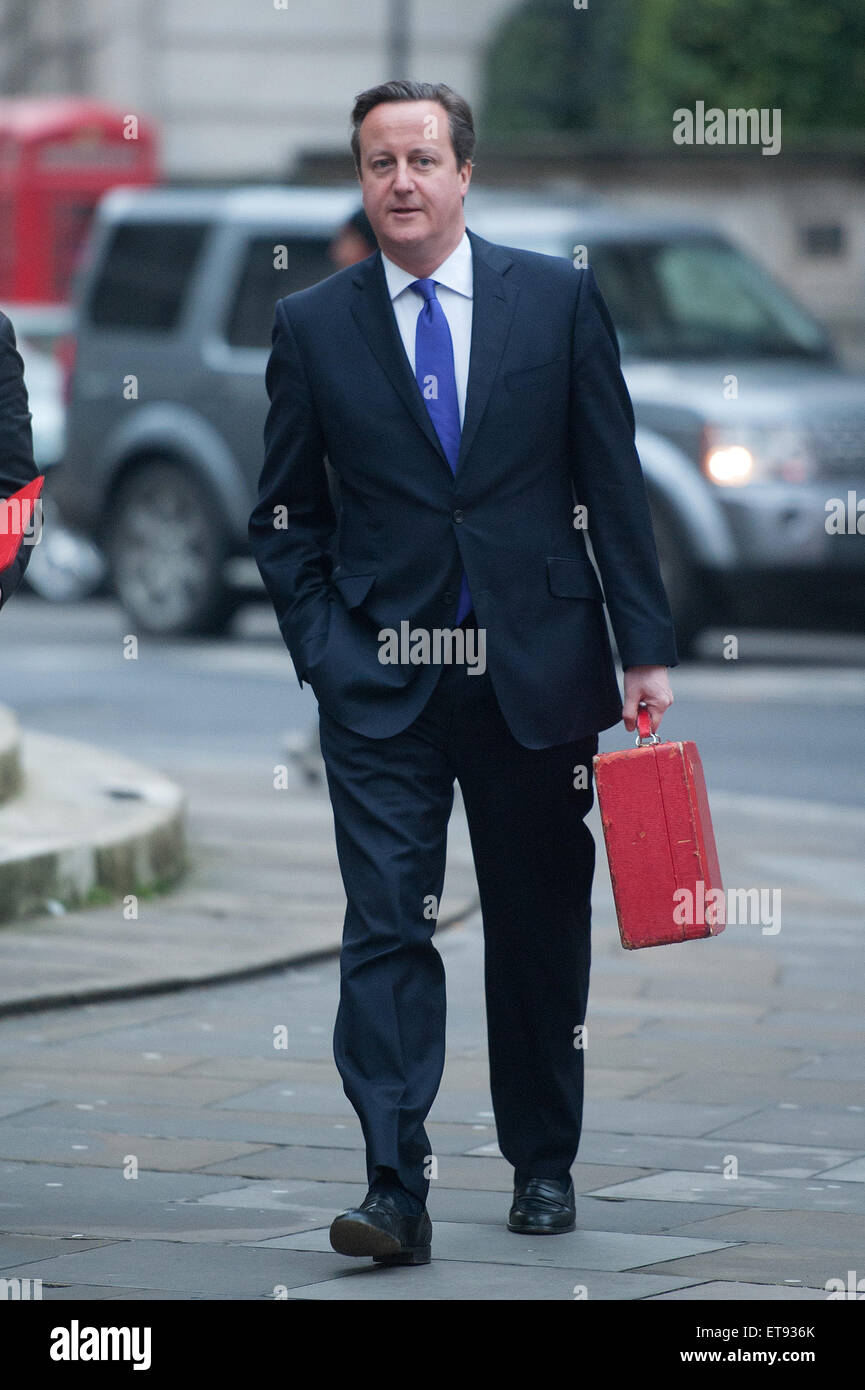 Prime Minister David Cameron arrives at BBC Broadcasting House in ...