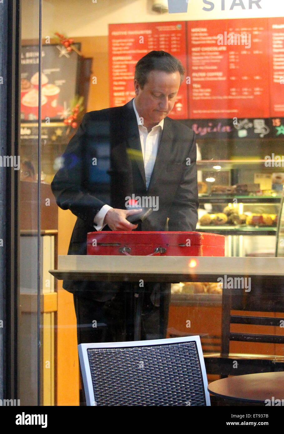 Prime Minister David Cameron arrives at BBC Broadcasting House in ...