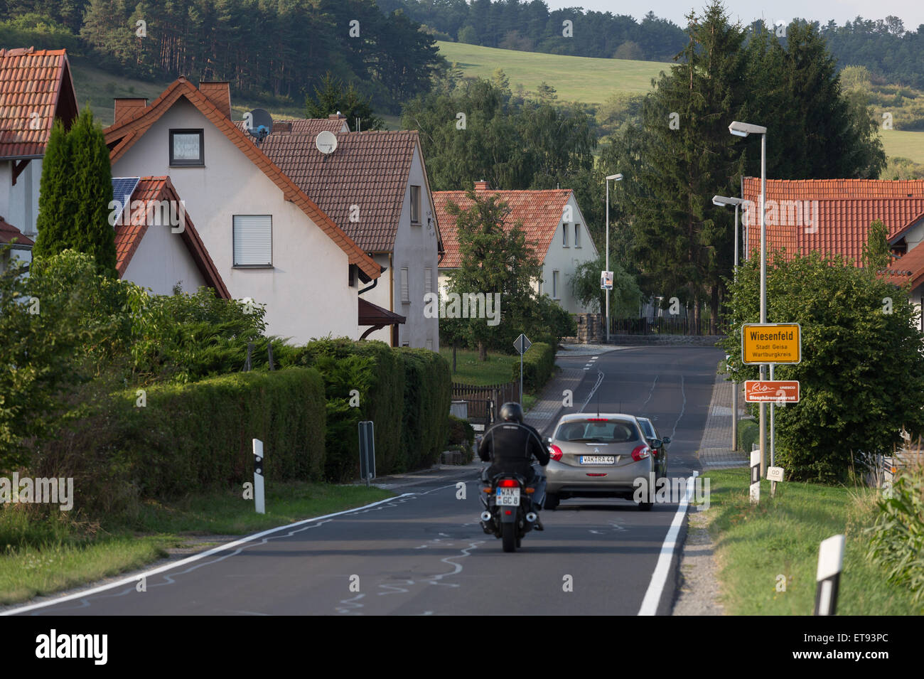 Wiesenfeld, Germany, Landstrasse by Wiesenfeld Stock Photo - Alamy