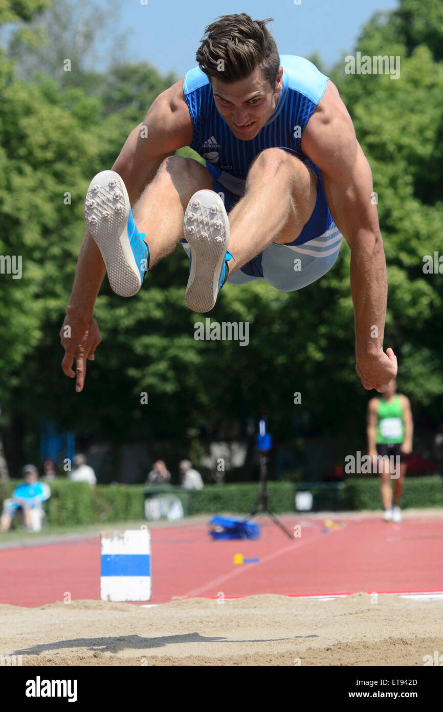Kladno, Czech Republic. 12th June, 2015. Second placed Martin Roe from ...