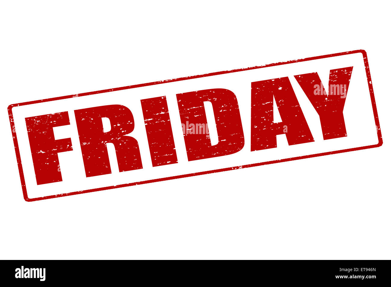 Rubber stamp with word Friday inside, vector illustration Stock Photo ...