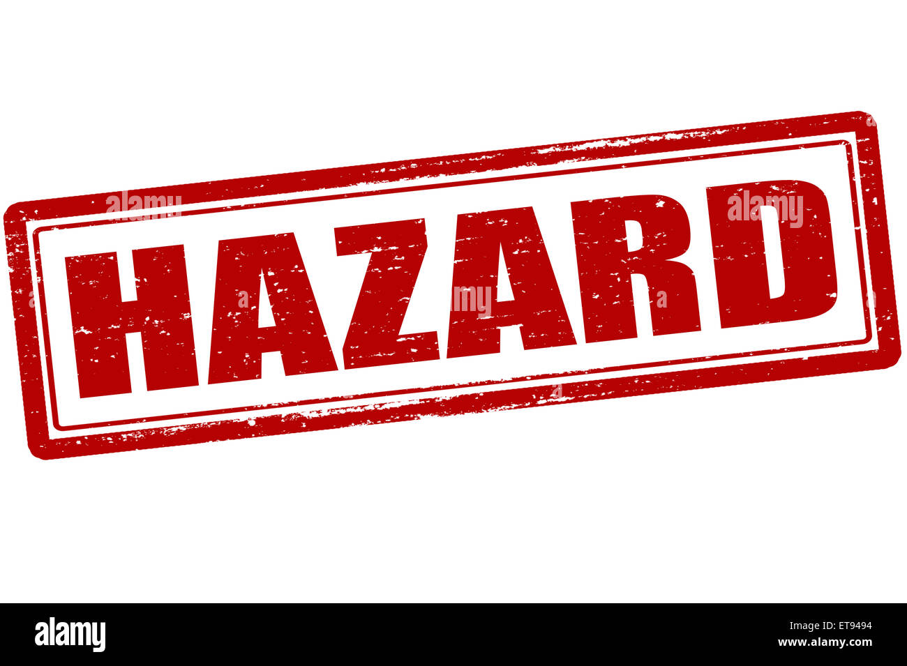 Rubber stamp with word hazard inside, vector illustration Stock Photo ...