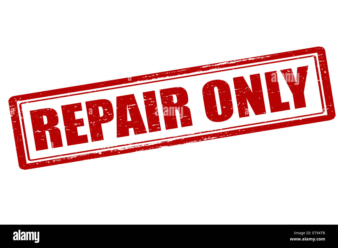 Rubber stamp with text repair only inside, vector illustration Stock ...